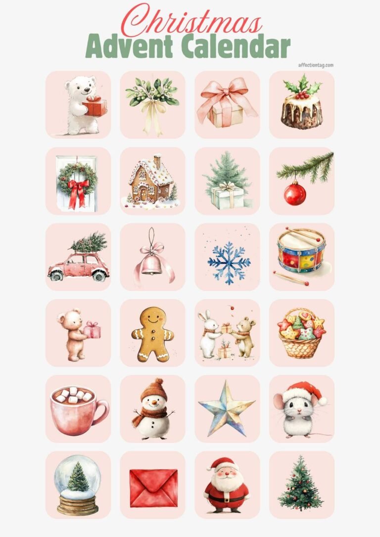 Advent Calendar 2024: A Magical Countdown to Christmas - AffectionTag