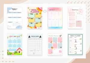 Weekly Planner: Organize Your Week with Beautiful and Practical Designs ...