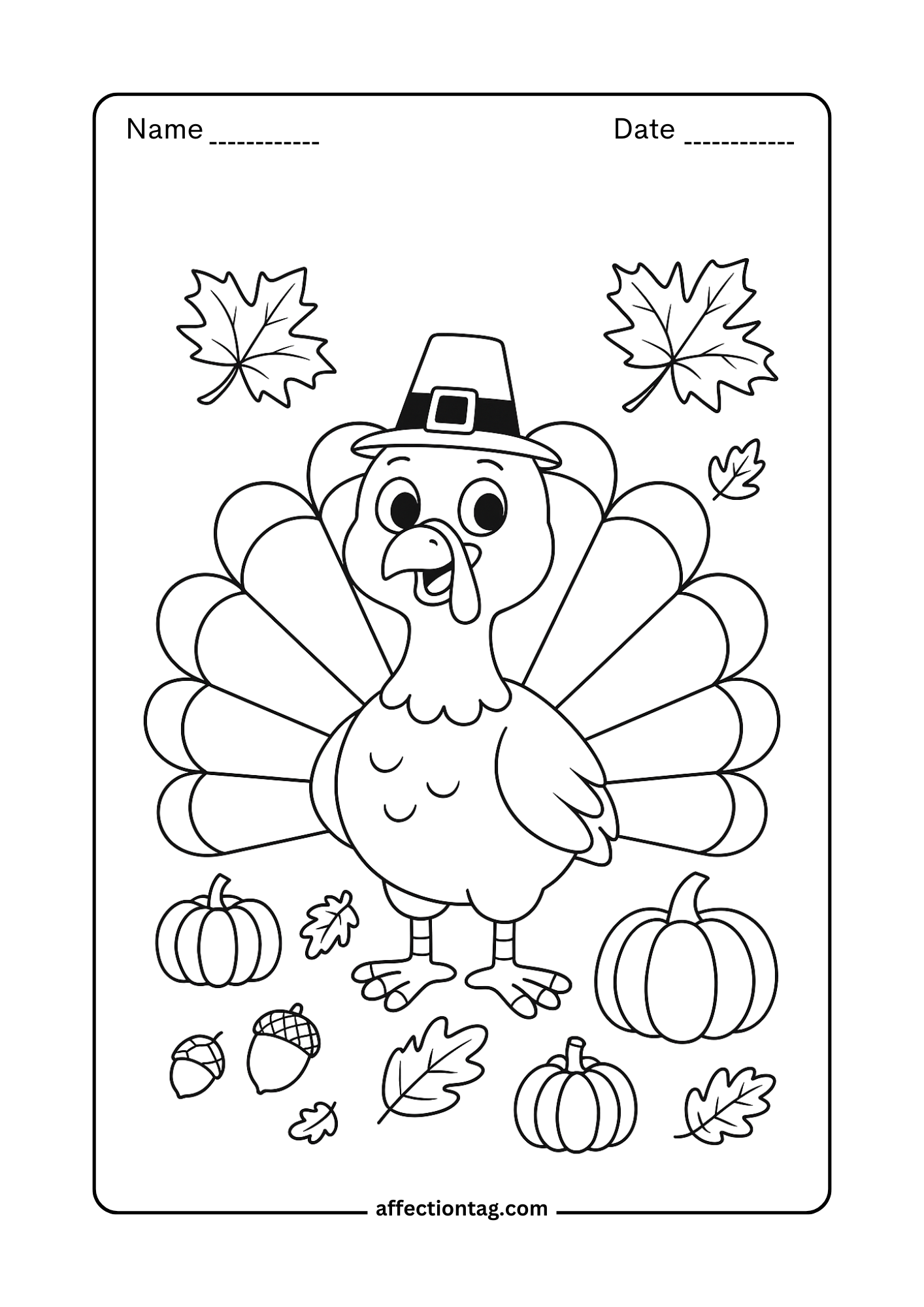 Thanksgiving Coloring Pages (Free Printables for Kids & Classrooms ...